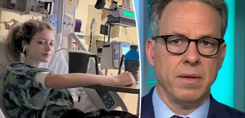 Jake Tapper’s daughter, Alice, ‘almost died’ after being misdiagnosed ...