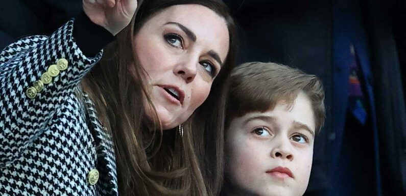 The Princess of Wales spotted at Prince Georges rugby match – with dog ...